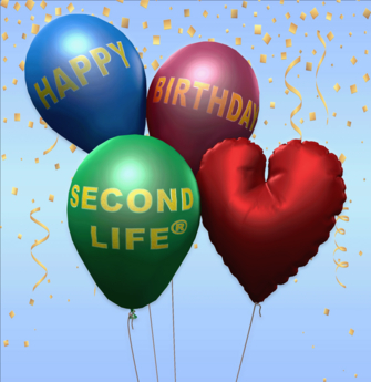 Second Life Marketplace - [SF] SL Birthday Celebration Balloons